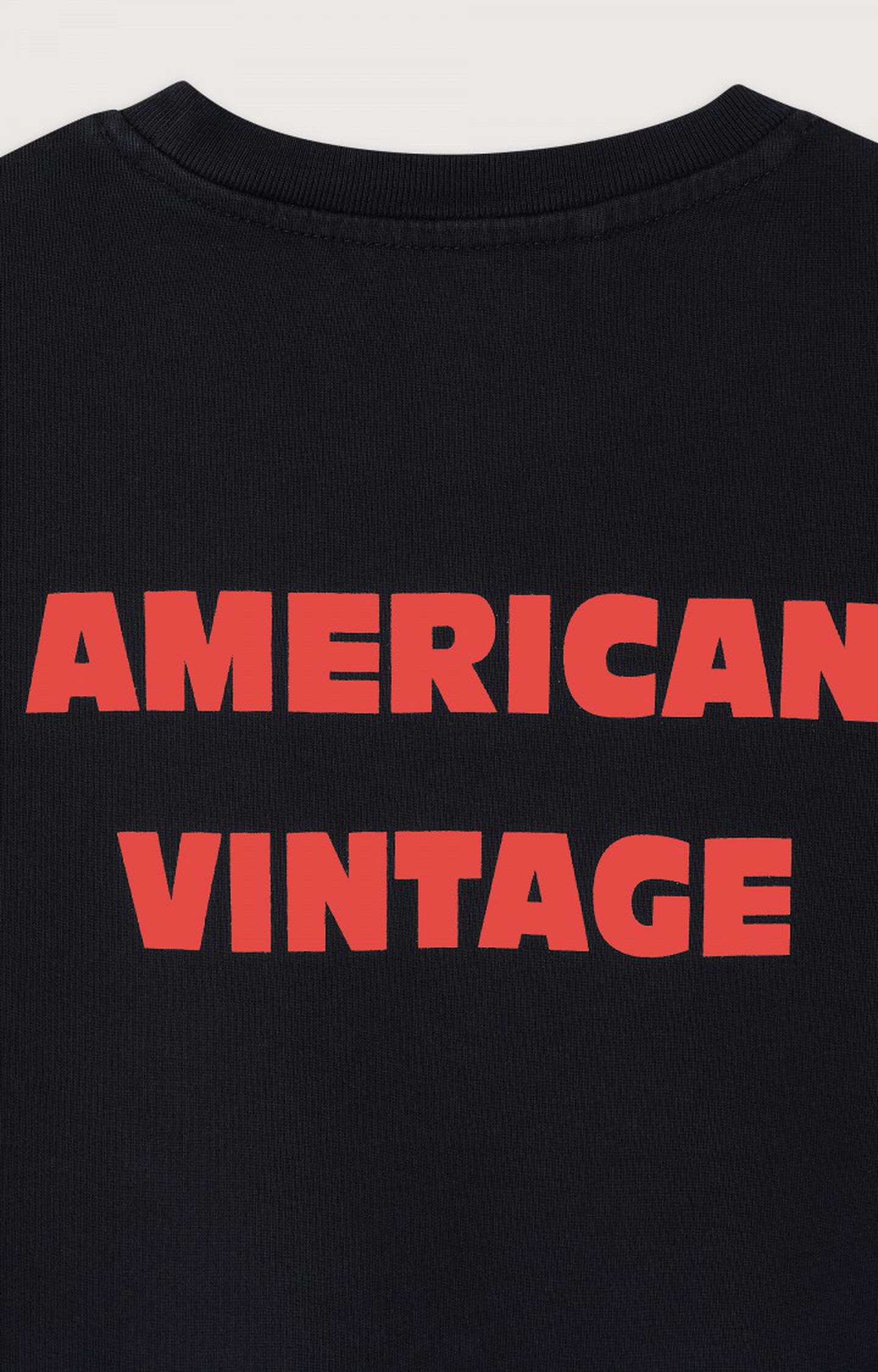 Kid's t-shirt Fizvalley - BLACK AND RED 12 Short sleeve - H25 | American Vintage Germany