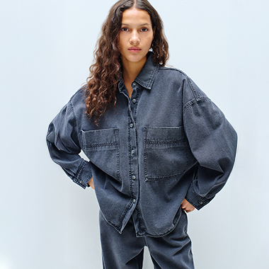 Kid's padded jacket Zidibay - SLATE 34 Long sleeve Grey - H23B ...